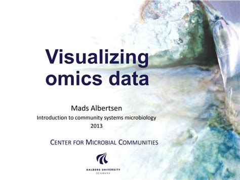 20131101 Visualizing Omicsdata Ppt