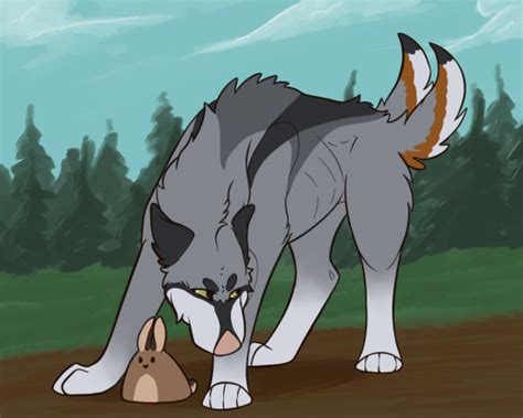 Wolf My Bunny Helwyr By Anxietyraptor On Deviantart