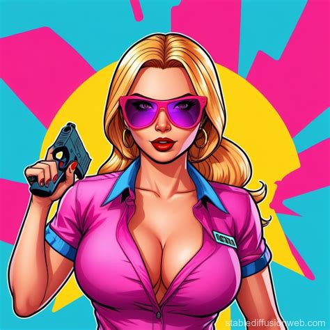 Female Crypto Trader Profile Stable Diffusion Online