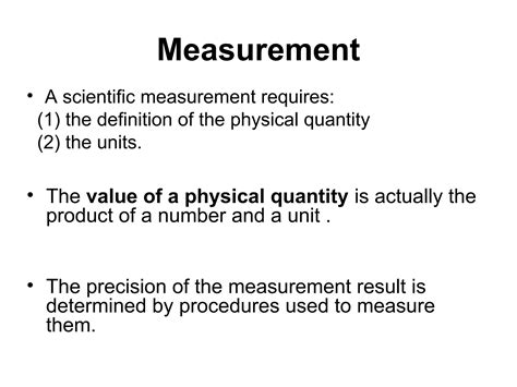Cambridge Chapter 1 Measurement Igcse Ppt