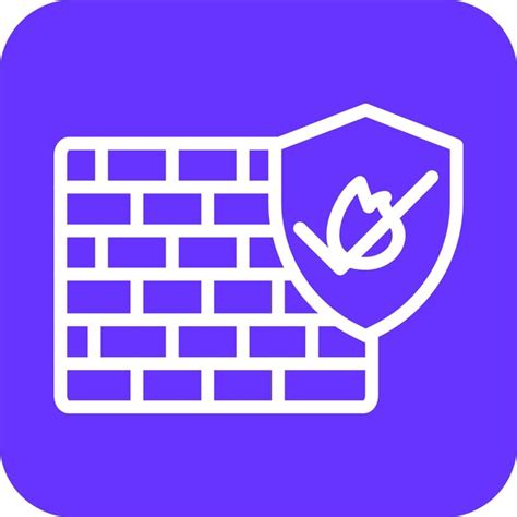Premium Vector Firewall Icon Style