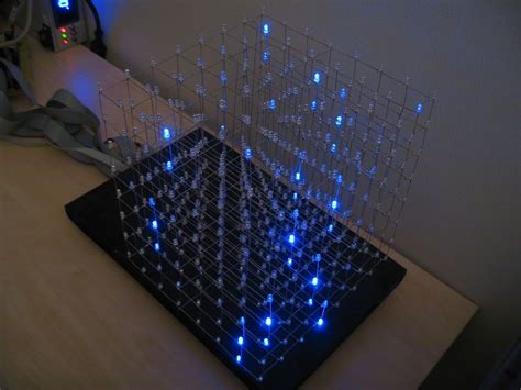 4x4x4 Led Cube W Arduino Uno Artofit