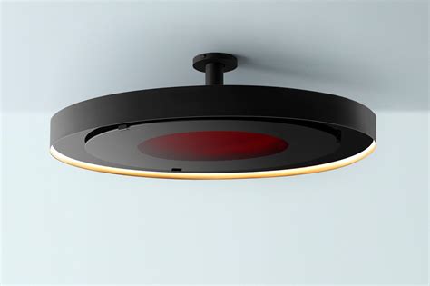 Eclipse 200mm Straight Ceiling Pole Zondag Terrasverwarming