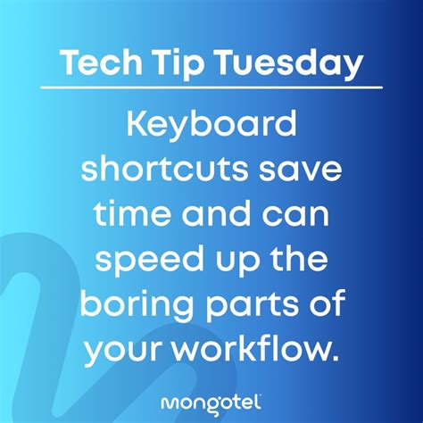 Techtiptuesday Keyboardshortcuts Worksmarternotharder Techhacks