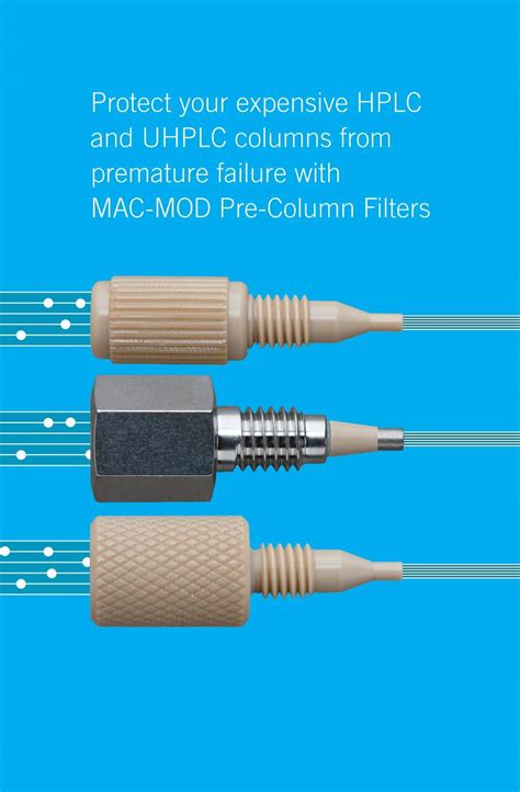 Pre Column Filter Catalog Mac Mod Analytical Inc