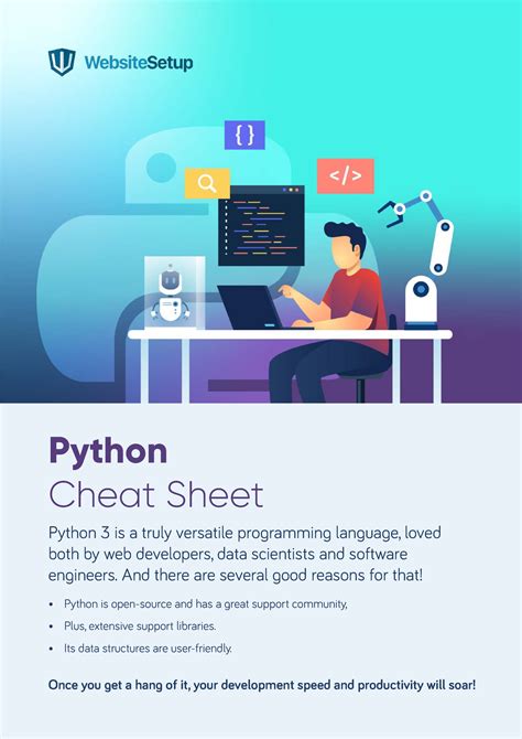 Python Cheat Sheet NOTES BS Information Technology Studocu
