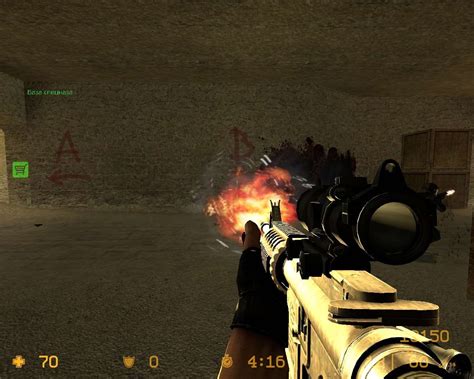Counter Strikesource Выстрелы как в Bf3