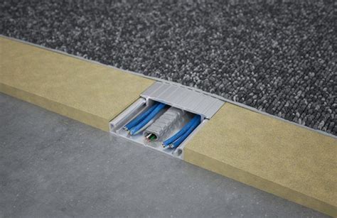 Under Carpet Wireway Connectrac Electrical Wiring Floor Heating