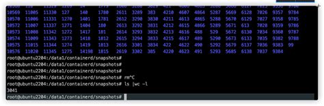 问题已处理 Containerd下snapshots文件夹占用磁盘特别大snapshots文件夹可以删除吗 Csdn博客