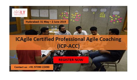 Icagile Certified Professional Agile Coaching Icp Acc Hyderabad 31 May To 2 June
