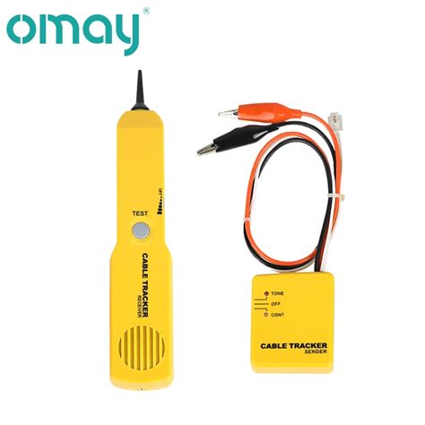 OMAY Tracker Diagnose Tone Finder Telephone Wire Cable Tester Toner