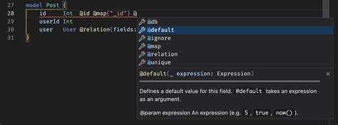 epic auto complete context parity · issue 1311 · prisma language