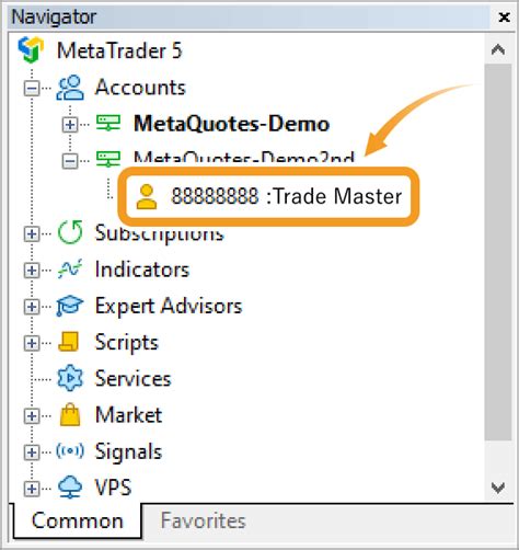 Switch Accounts Metatrader45 User Guide Myforex™