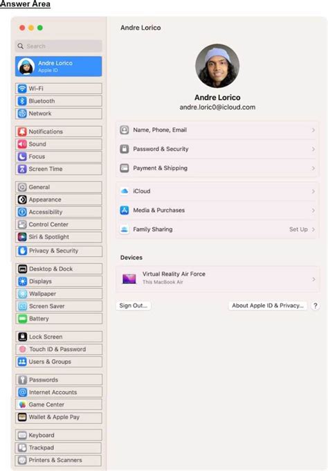 Select The Setting In The Sidebar That You Should Use To Delete A User On Your Mac Exam4training