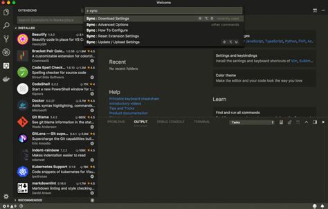 My List Of Microsoft Visual Code Studio Extensions