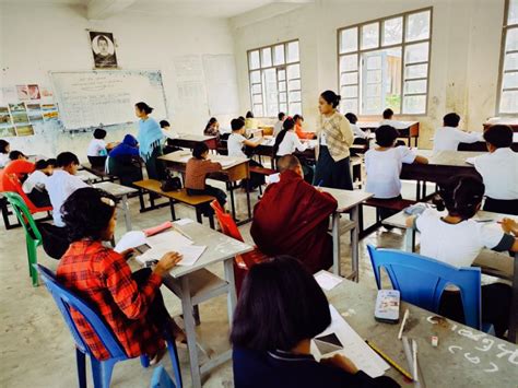 တောင်ကုတ်မြို့နယ်၌ အခြေခံပညာ Grade 5 နှင့် Grade 9 စာမေးပွဲ ပထဝီဘာသာရပ