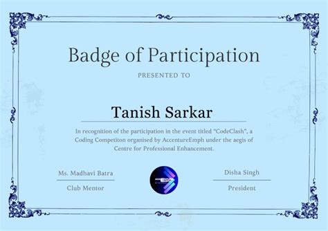 Tanish Sarkar On Linkedin Accentureemph Codingjourney Techskills Continuouslearning Grateful