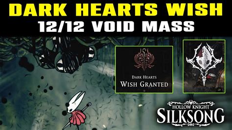 All Void Mass Locations Dark Hearts Wish Complete Guide Silksong