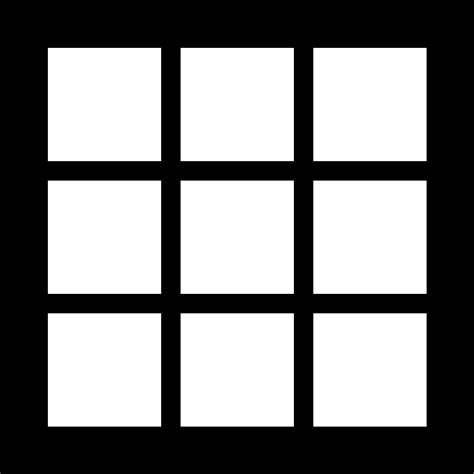 Download 3 By 3 Grid Svg Freepngimg