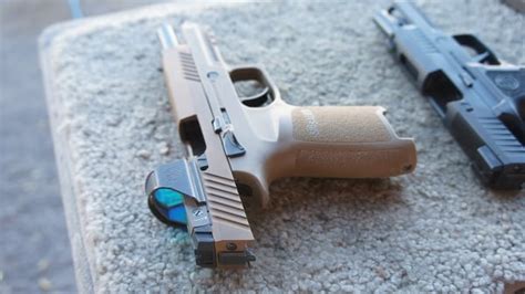 Sig Sauer Shows Off New Army Handgun With Advanced Sight Suppressor