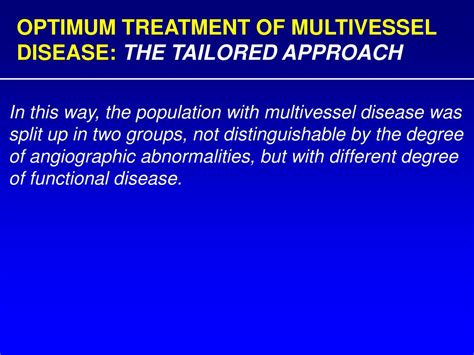 Ppt Multi Vessel Disease And Intracoronay Physiology Combat Mi 2009