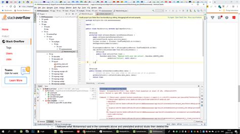 New Install Of Android Studio Create Basic Project Error Stack Overflow