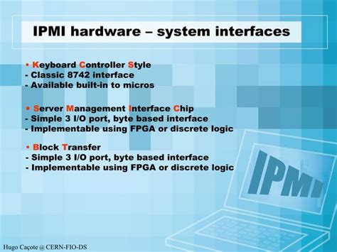 Ipmi Server Management Ppt Operating Systems Computer Software