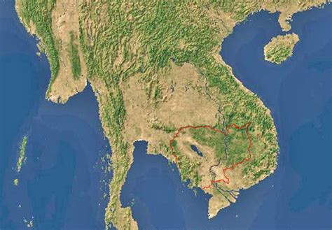 Southeast Asia Map Physical Aboutasia