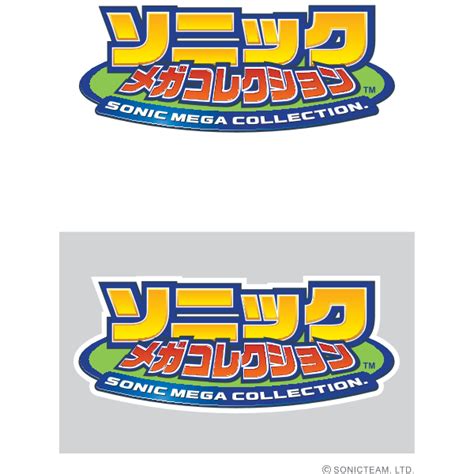 Sonic Mega Collection Logo Download Png