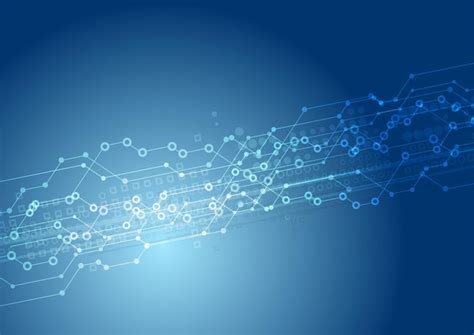 Premium Vector Abstract Tech Geometric Circuit Board Background