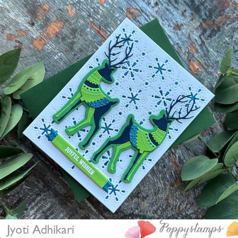Nordic Christmas Magic With Poppystamps Dies Cardsncraftsnyc