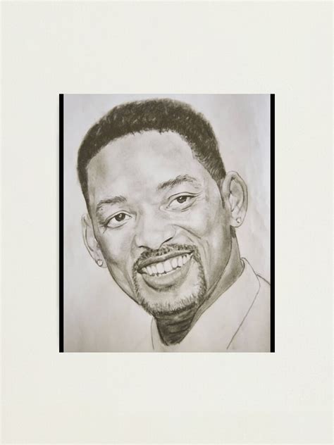 Will Smith Draw Photographic Print For Sale By Ahheebekaku Redbubble