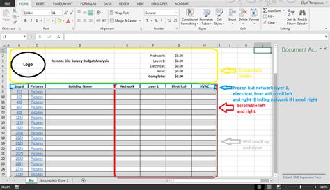 Windows Selective Scrolling In Excel Super User