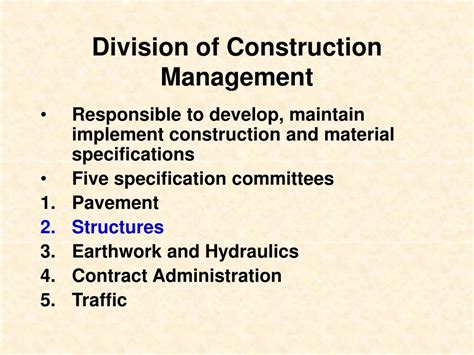 Ppt Odot Structure Project Manager Seminar Specifications Powerpoint Presentation Id 1386577