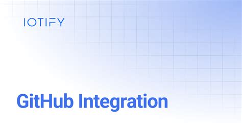Github Integration Iotify Network Simulator