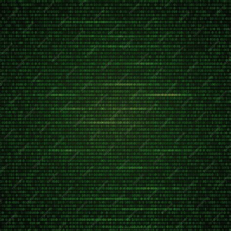 Premium Vector Binary Code Bright Green Background Programming Code
