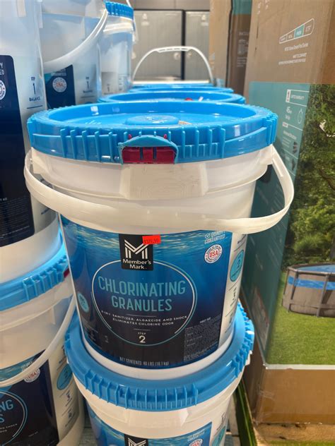 Members Mark Chlorinating Granules 40 Lbs Big City Liquidation