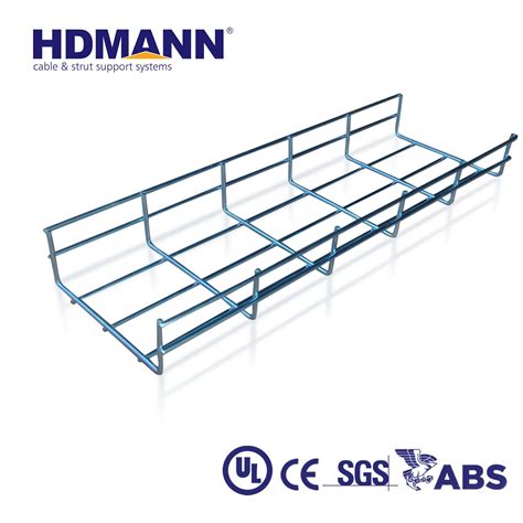 Hdmann Iso Approved Basket Cable Tray For Data Center Wb Series Metal Wire Wire Mesh Cable