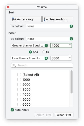 Working With Autofilters Working With The Rust Xlsxwriter Library