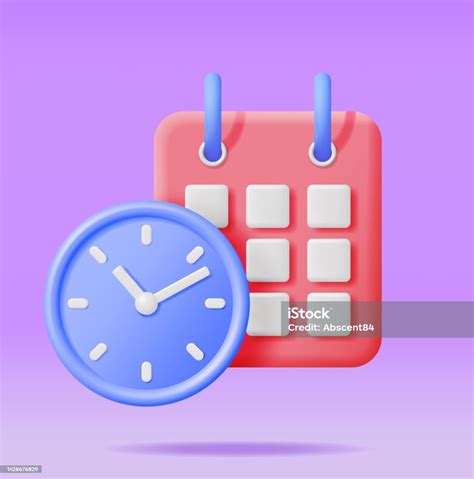 3d 종이 나선형 벽 달력과 시계가 격리되었습니다 3차원 형태에 대한 스톡 벡터 아트 및 기타 이미지 3차원 형태 달력 경계 표지 Istock