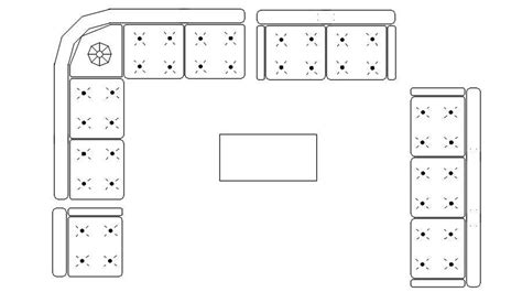 Blocks Of Sofa Set In AutoCAD 2D Drawing Dwg File CAD File Cadbull