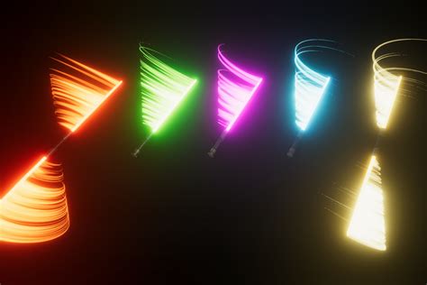 Glowing Sci Fi Swords 3d Weapons Unity Asset Store