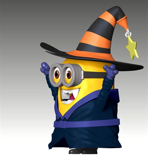 Minion Halloween 3d Model By Lovemodel