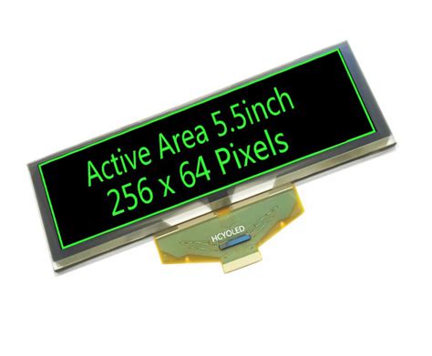 OLED Display Inch Green Color X Pixels With SSD Driver Ug Asggf OLED