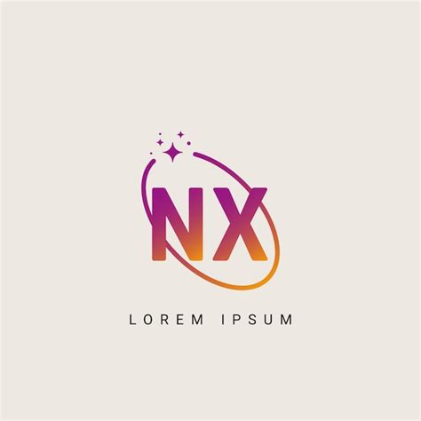 Nx Letter Logo Vectors And Illustrations For Free Download