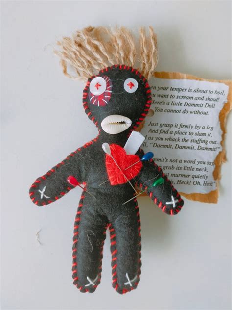 Art Dolls Art And Collectibles Dolls And Miniatures Black Hex Doll Bad Luck
