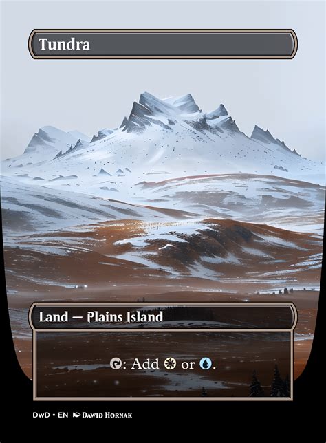 Ai Art Borderless True Dual Lands R Mpcproxies