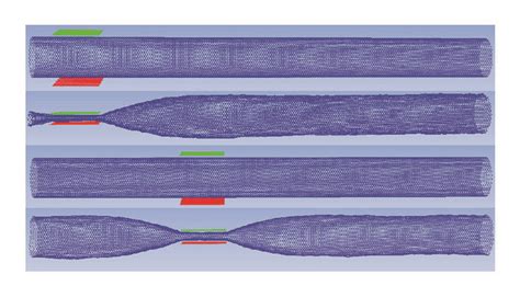 Simulation For Carbon Nanotube Compression Download Scientific Diagram