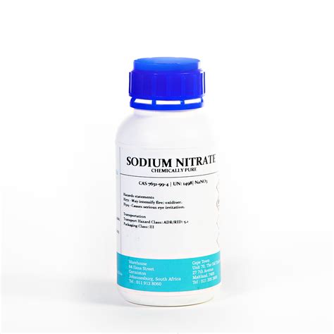 How Much Sodium Nitrate Is In A Gallon Rzbgcl