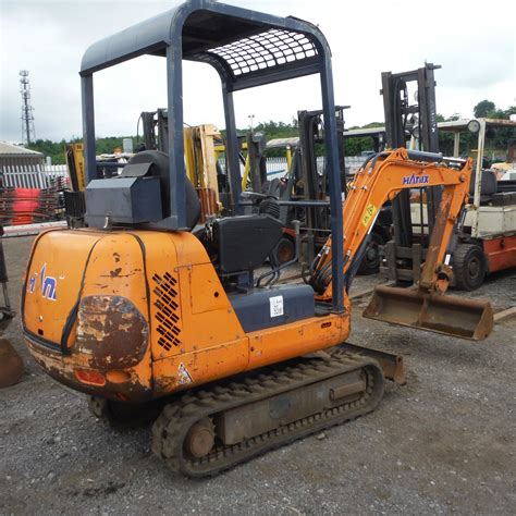2010 Hanix H15b 2 Rubber Tracked Mini Excavator Cw Bucket Blade